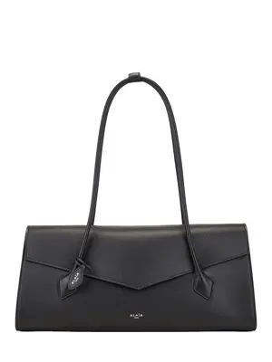 Alaïa Le Teckel Flap Bag - Noir