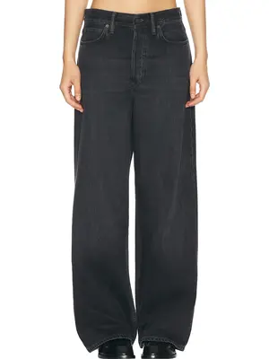 Acne Studios 1981 Vintage Wide-leg Jeans - Black