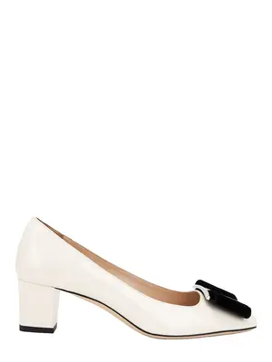 TOM FORD Audrey 55 Pump - Milk & Black