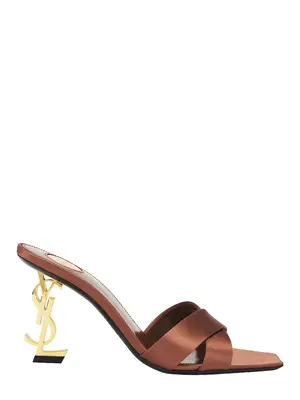 Saint Laurent Saint Laurent Opyum Mule Sandal Manioc Brown