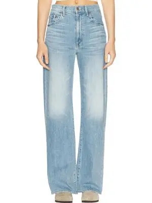 MOTHER The Lasso Sneak Jeans - Ivy League Cowboy