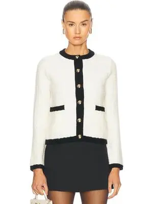 Simkhai Klaire Cardigan - Ivory Multi