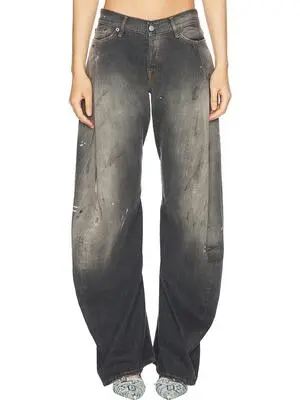 Acne Studios 2006 Trafalgar Wide Leg Jeans - Black