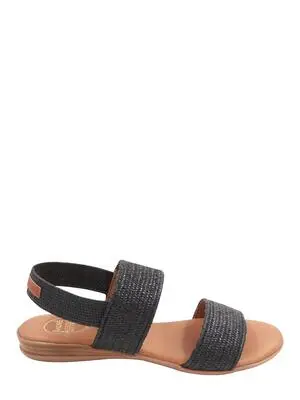 Andre Assous Andre Assous Nigella Woven Sandals Black