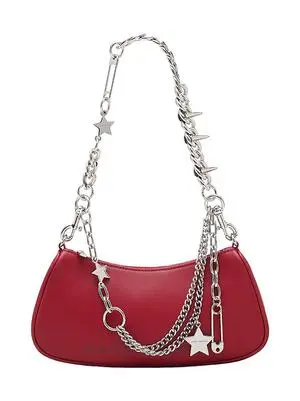 Marc Jacobs The Star Charm Leather Shoulder Bag Siren