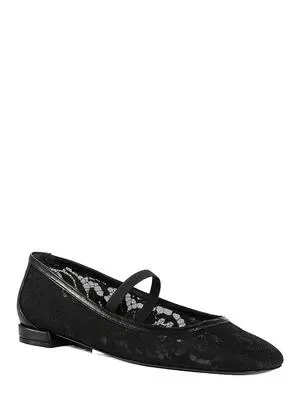 STUART WEITZMAN Arabella Ballet Flats - Black