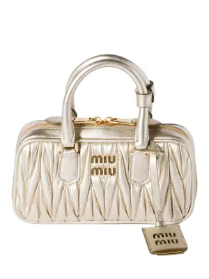 Miu Miu Arcadie Mini Bag - Gold