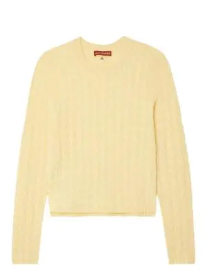 ALTUZARRA Altuzarra Milla Cable-knit Cashmere Sweater