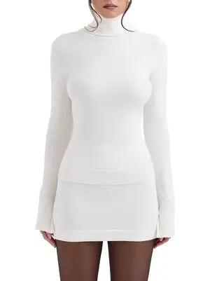 HOUSE OF CB HOUSE OF CB Hazel Cotton & Cashmere Blend Sweater
