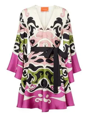 La DoubleJ Magnifico Printed Mini Dress - Multicoloured