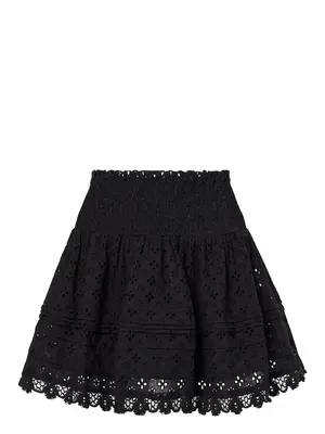 Poupette St Barth Galia Wrap Skirt - Black