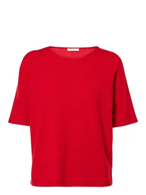 THE ROW Ipar Cashmere Top - Red