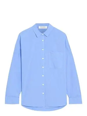 ALEX MILL Cotton-poplin Shirt - Light Blue