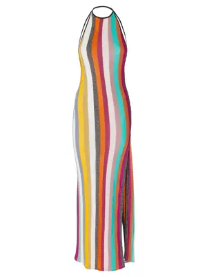 Missoni Striped Maxi Dress - Pink