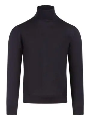BARBA NAPOLI Maglia Turtleneck Sweater Black