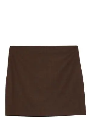 Ralph Lauren Checked Mini Skirt - Red