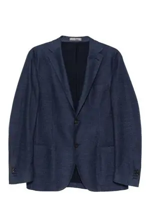Corneliani Textured Blazer - Blue
