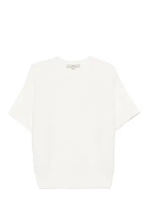 Remain Birger Christensen Knitted T-shirt - White