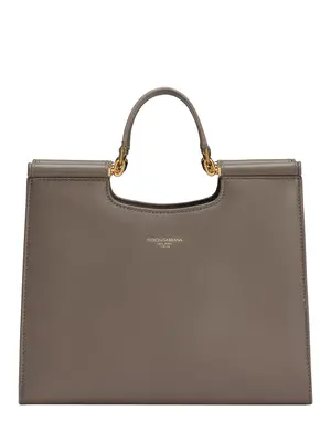 Dolce & Gabbana Small Sicily Shopper - Grey