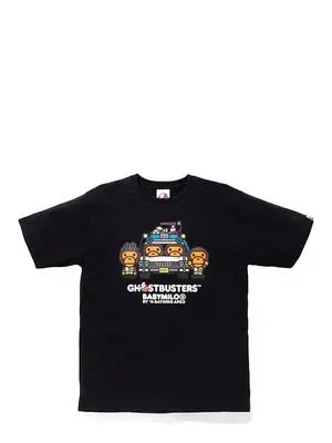 A BATHING APE X Ghostbusters Baby Milo Tee Shirt #4 - Black