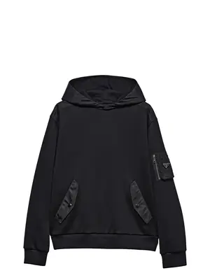 Prada Cotton Hoodie - Black