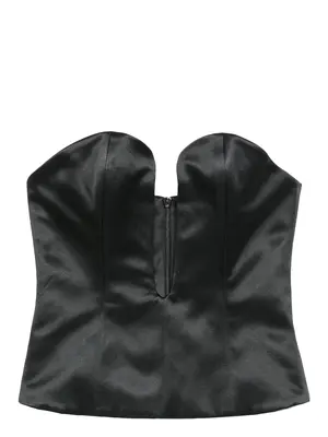 BETTTER X Gieves & Hawkes Onassis Corset Top - Black