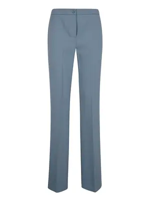 TWINSET Straight-leg Trousers - Blue