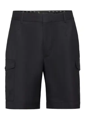 BILLIONAIRE Tailored Cargo Shorts - Blue