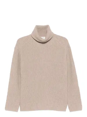 P.a.r.o.s.h Cashmere Roll Neck Sweater - Neutrals