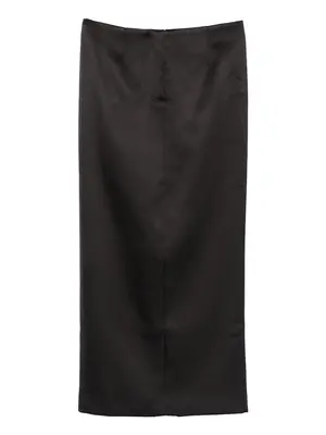 ENTIRE STUDIOS Script Maxi Skirt - Black