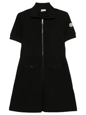 Moncler Polo Mini Dress - Black