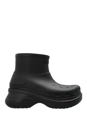 Balenciaga X Crocs™ Ankle Boots - Black