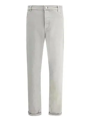 Brunello Cucinelli Brunello Cucinelli Straight-Leg Trousers Green