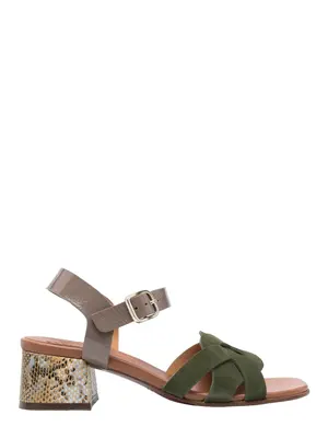 Chie Mihara 45mm Quaura Sandals - Green