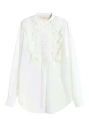 Valentino Garavani Embroidered Blouse - White