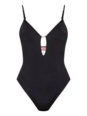 DIESEL® Oval D Bodysuit - Black