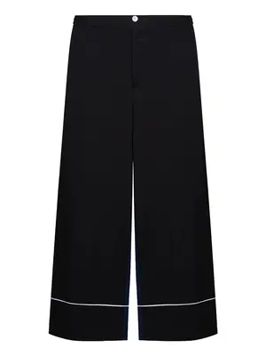 Marni Virgin Wool Trousers - Black