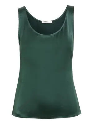 BY MALENE BIRGER By Malene Birger Jacie Satin Tank Forest Green
