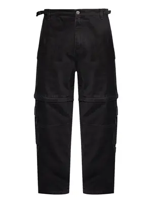 Vetements Convertible Jeans - Black