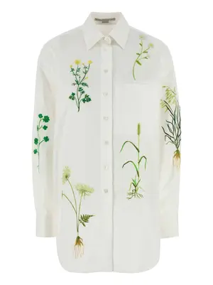 Stella McCartney Floral-print Shirt - White