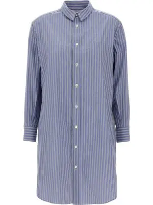 Sacai Shirt Dress - Blue