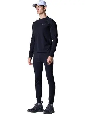 COZY ZERO Tech Merino Classic Fit Long Sleeve Base Layer - Black
