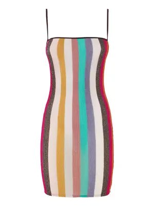 Missoni Striped Mini Dress - Blue