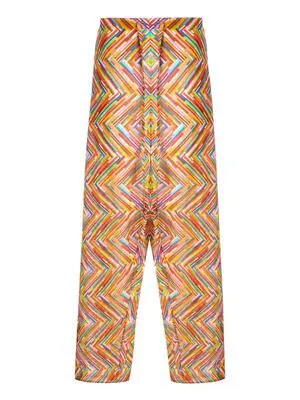 Missoni Printed Trousers - Orange