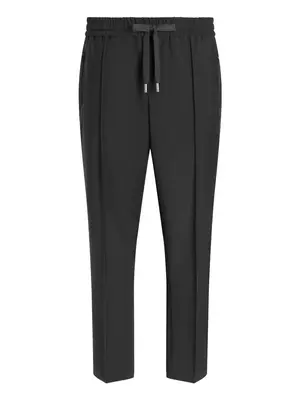 Dolce & Gabbana Pleat-detail Trousers - Black