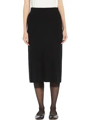 Max Mara Lena Knit Skirt - Black