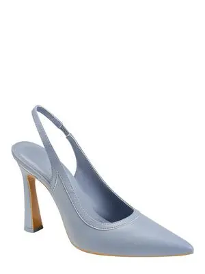 Dkny Cinette Slingback Pointed Toe Pump - Slate Blue