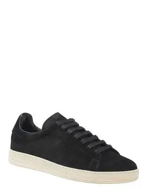 TOM FORD TOM FORD Warwick Low Top Sneaker 3nw02 Black/ Cream