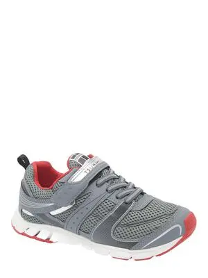 TSUKIHOSHI Velocity Washable Sneaker - Gray/ Red