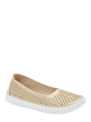 ILSE JACOBSEN Tulipu Perforated Slip-on Sneaker - Platin